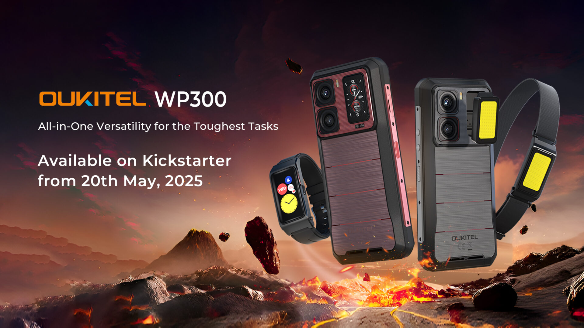 Oukitel WP300 Launches Globally: Marking the Pinnacle of Modular Innovation With Up to 33% Off ...